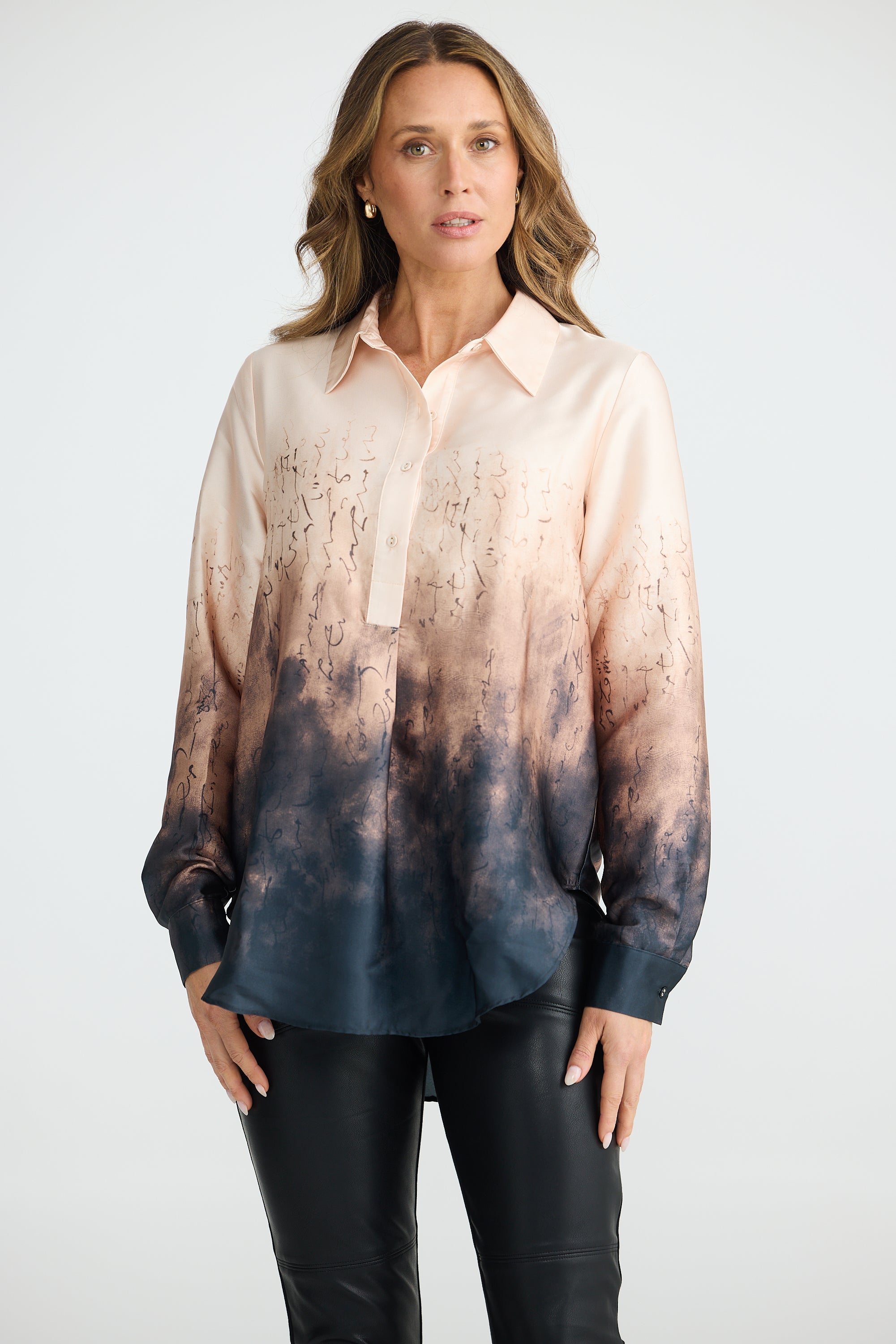 Astrid Shirt - Calligraphy